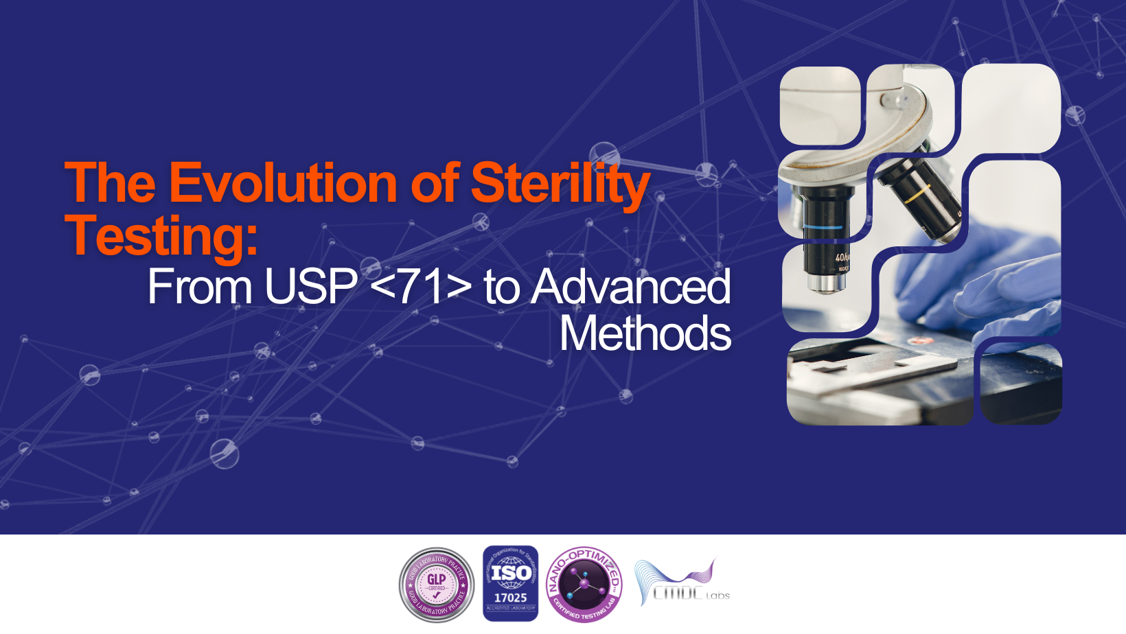 The Evolution of Sterility Testing: From USP to Advanced Methods - CMDC ...