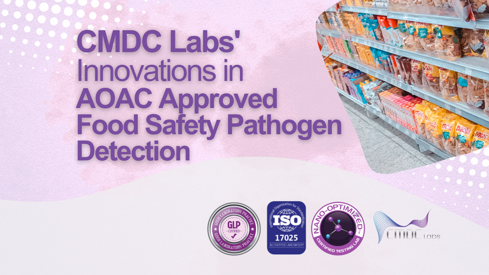 Enhancing Food Safety Cmdc Labs Advanced Approach To Aoac Pathogen Detection Cmdc Labs